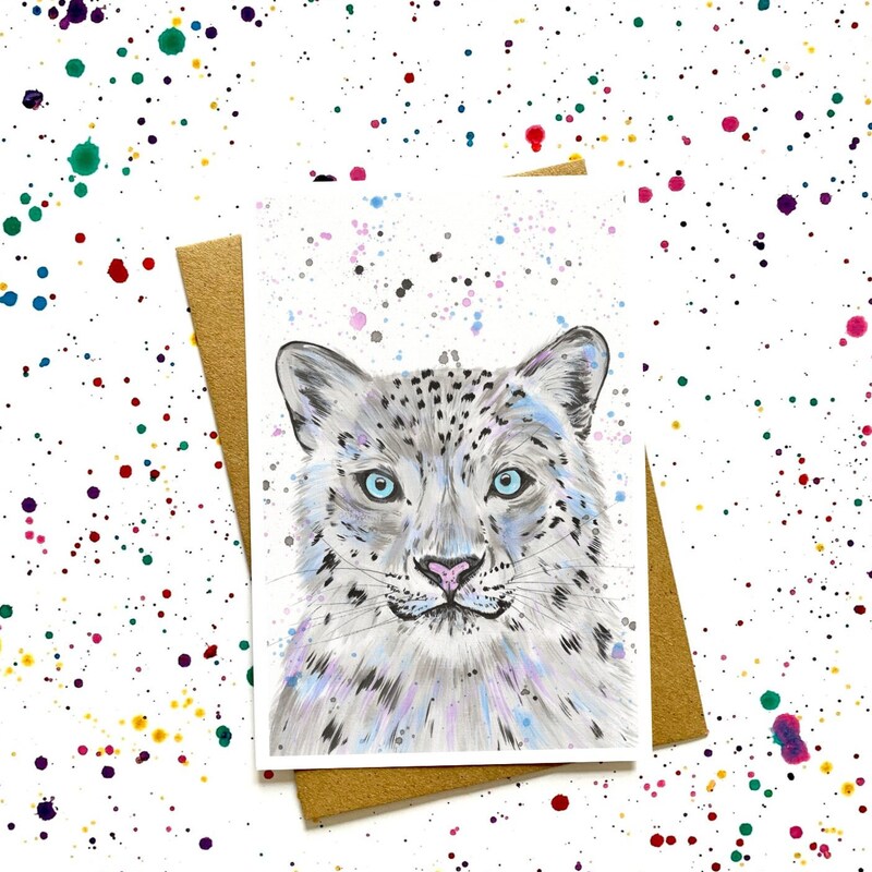 Snow Leopard - Etsy UK
