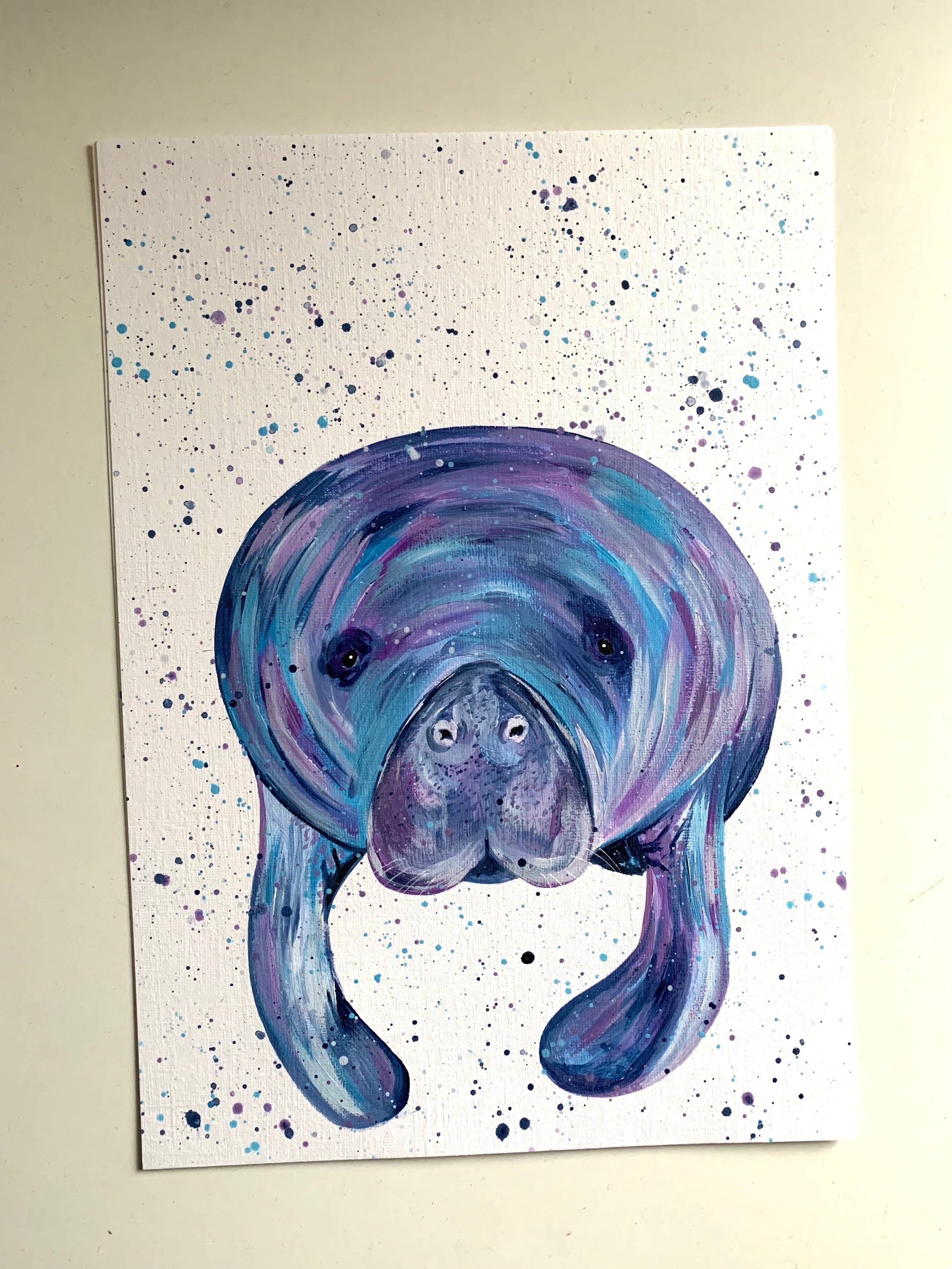 Manatee Painting