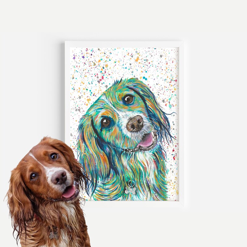 Abstract Pet Portrait - Etsy