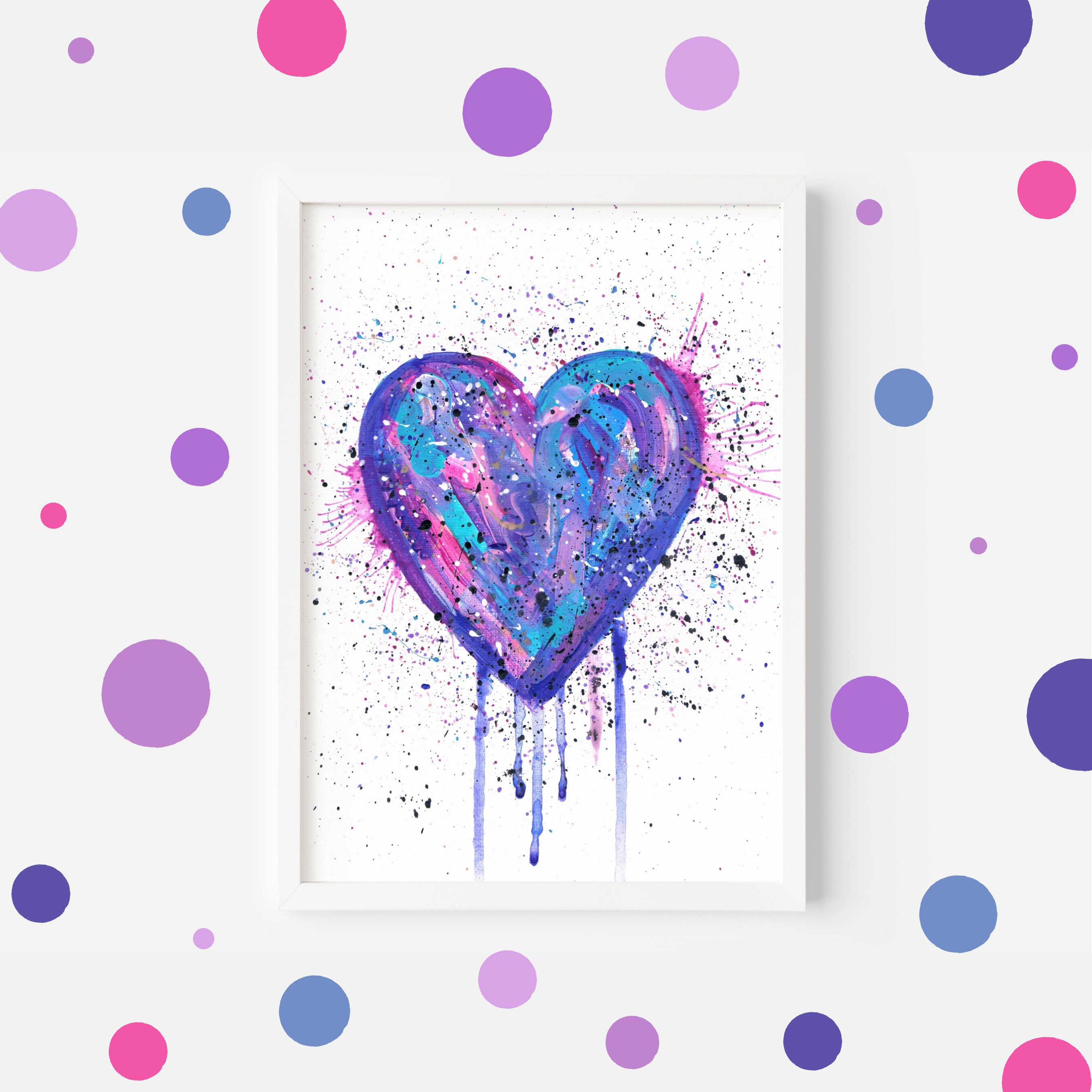 Purple Heart Frame