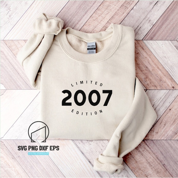 Limited 2007 Edition Svg - Etsy