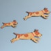 Wooden Jumping Jack Russell Dogs Individual or Set of 3 - Etsy