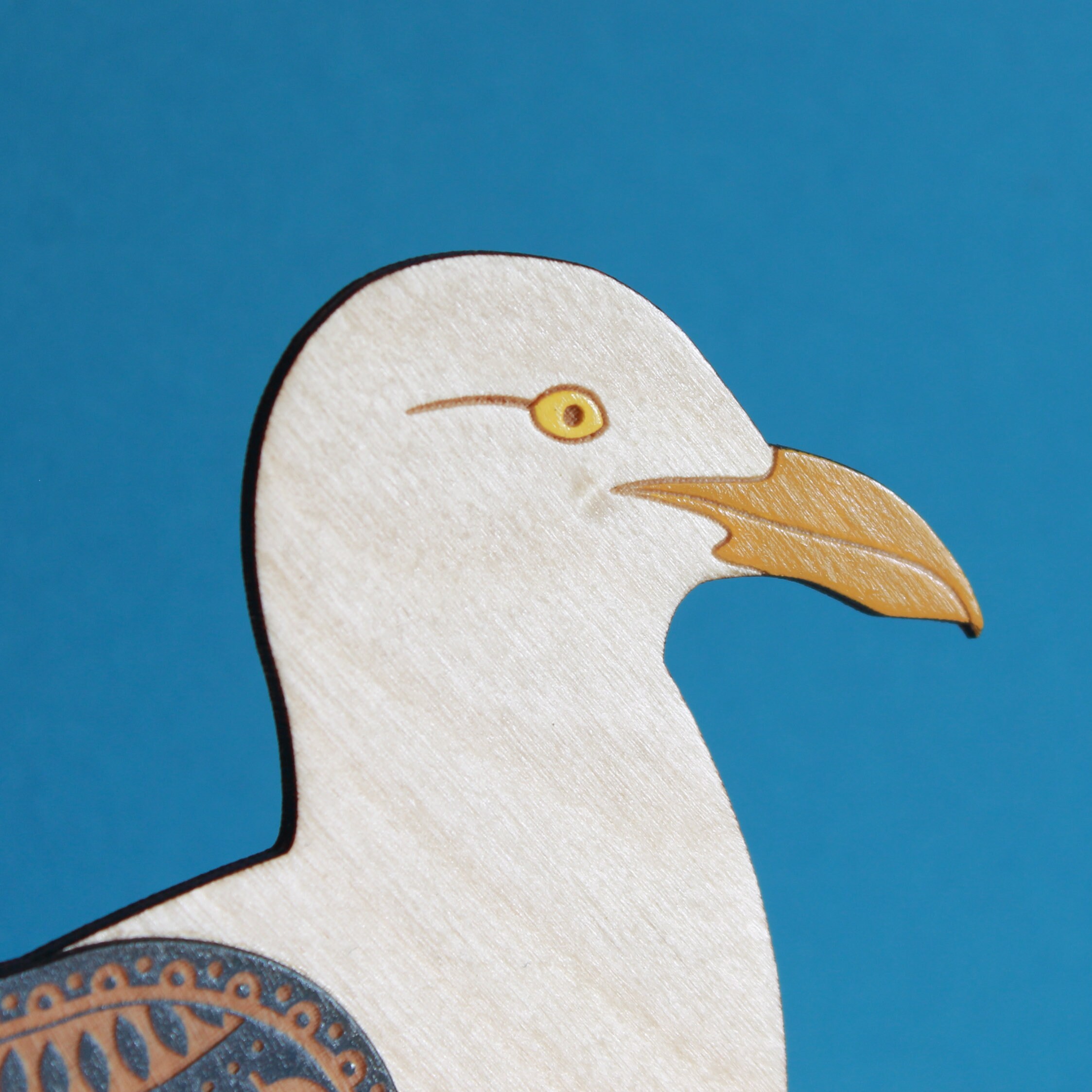 Seagull Head Drawing