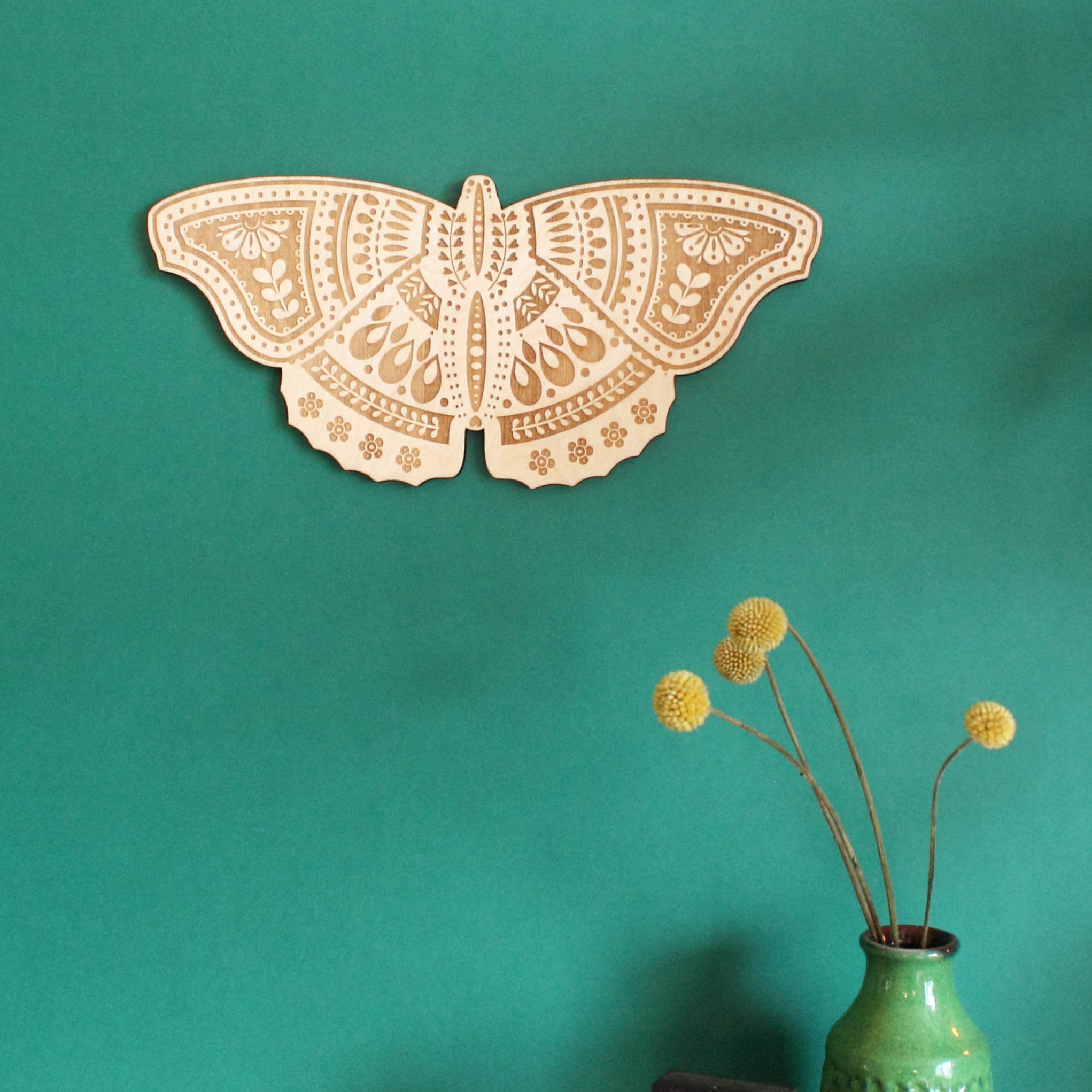 Laser cut and hand finished wooden home and giftware, inspired by nature. — Etchable Laser Design