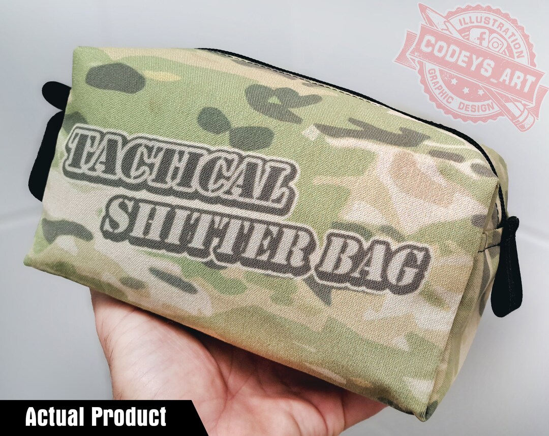 Funny Military Tactical Toiletry Bag for the Serving Member or Veteran ...