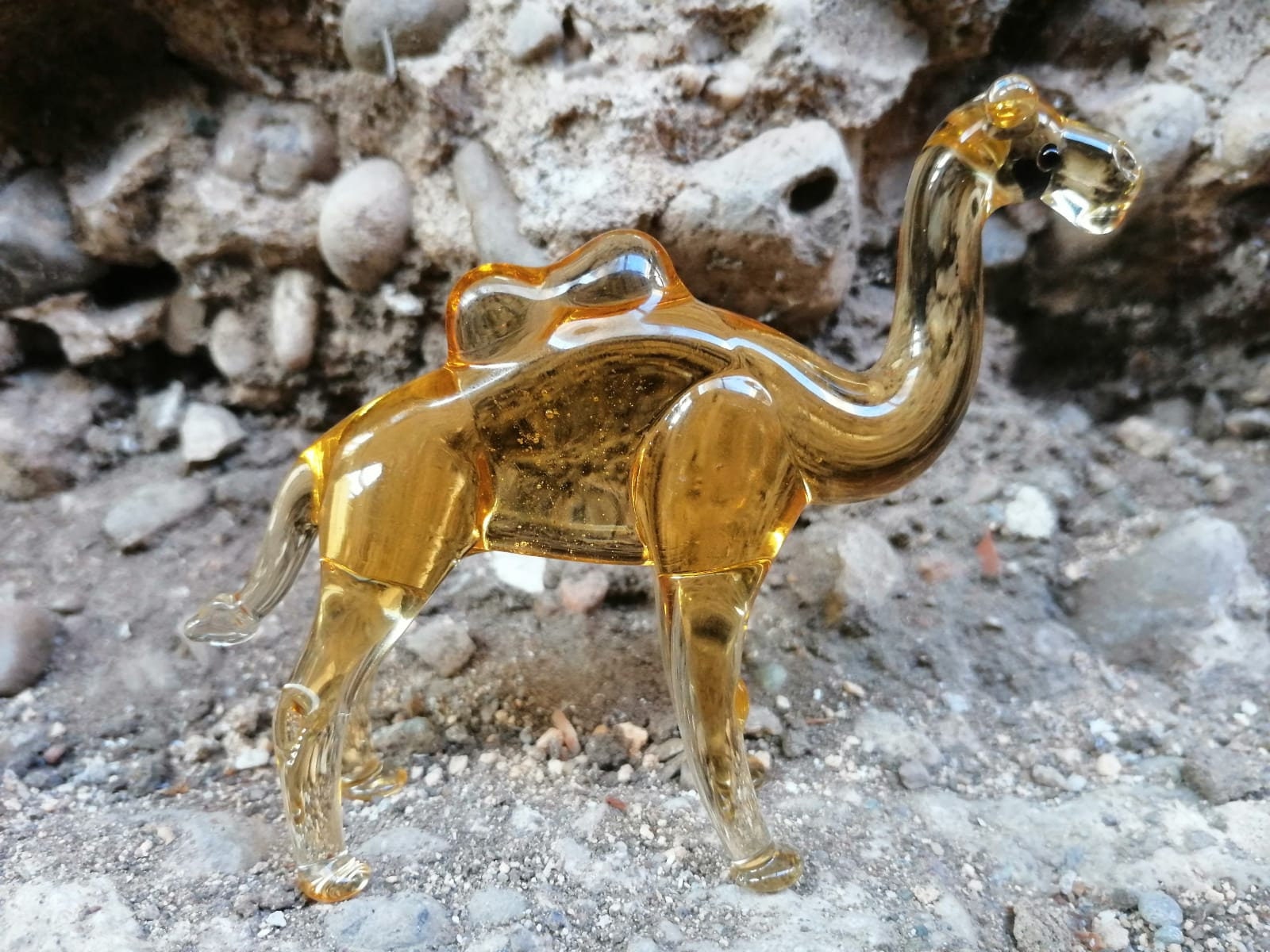 Glass Glass Camel Glass Art Hand Art Animals Gift | Etsy
