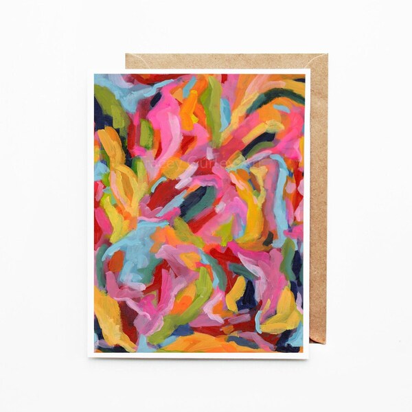 Abstract Greeting Cards - Etsy