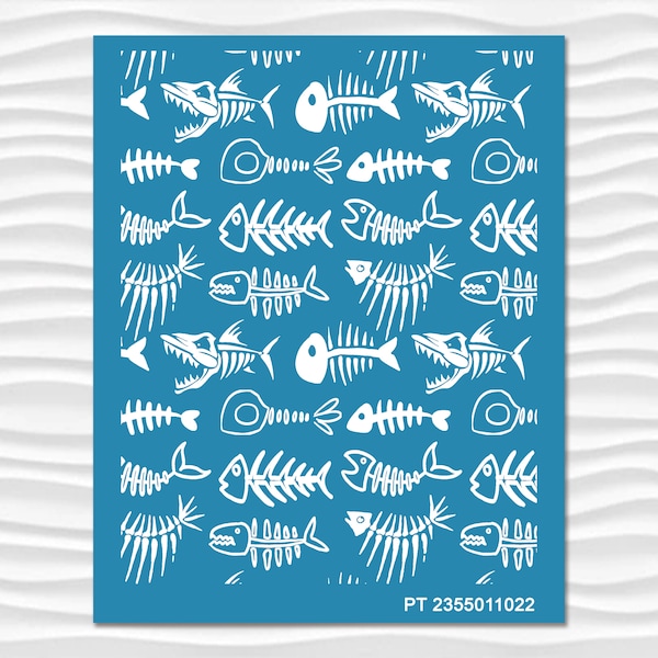 Fish Silk Screen Stencil - Etsy