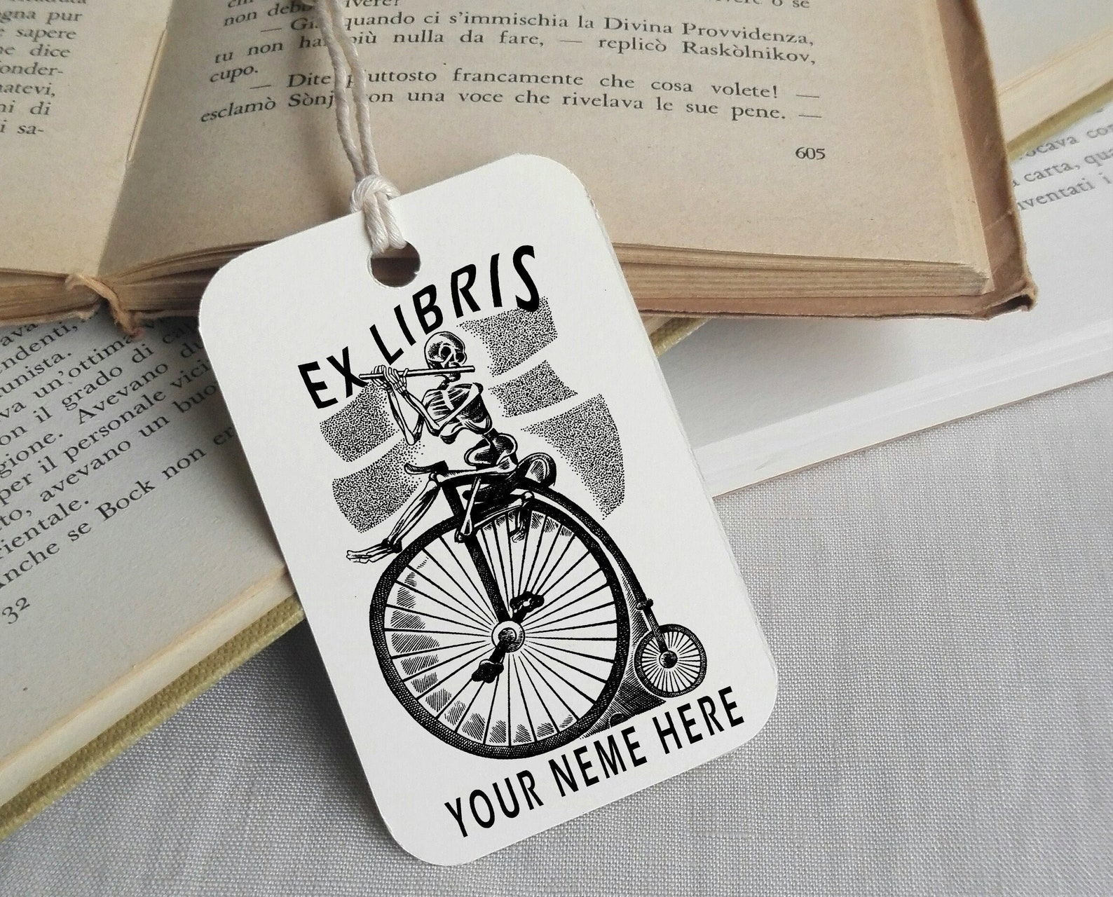 Custom Ex Libris Stamp Custom Printing Press Bookplate - Etsy