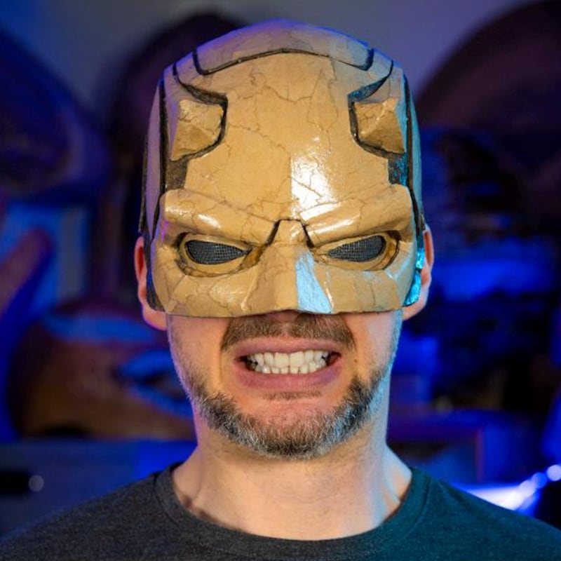 Daredevil Mask - Etsy