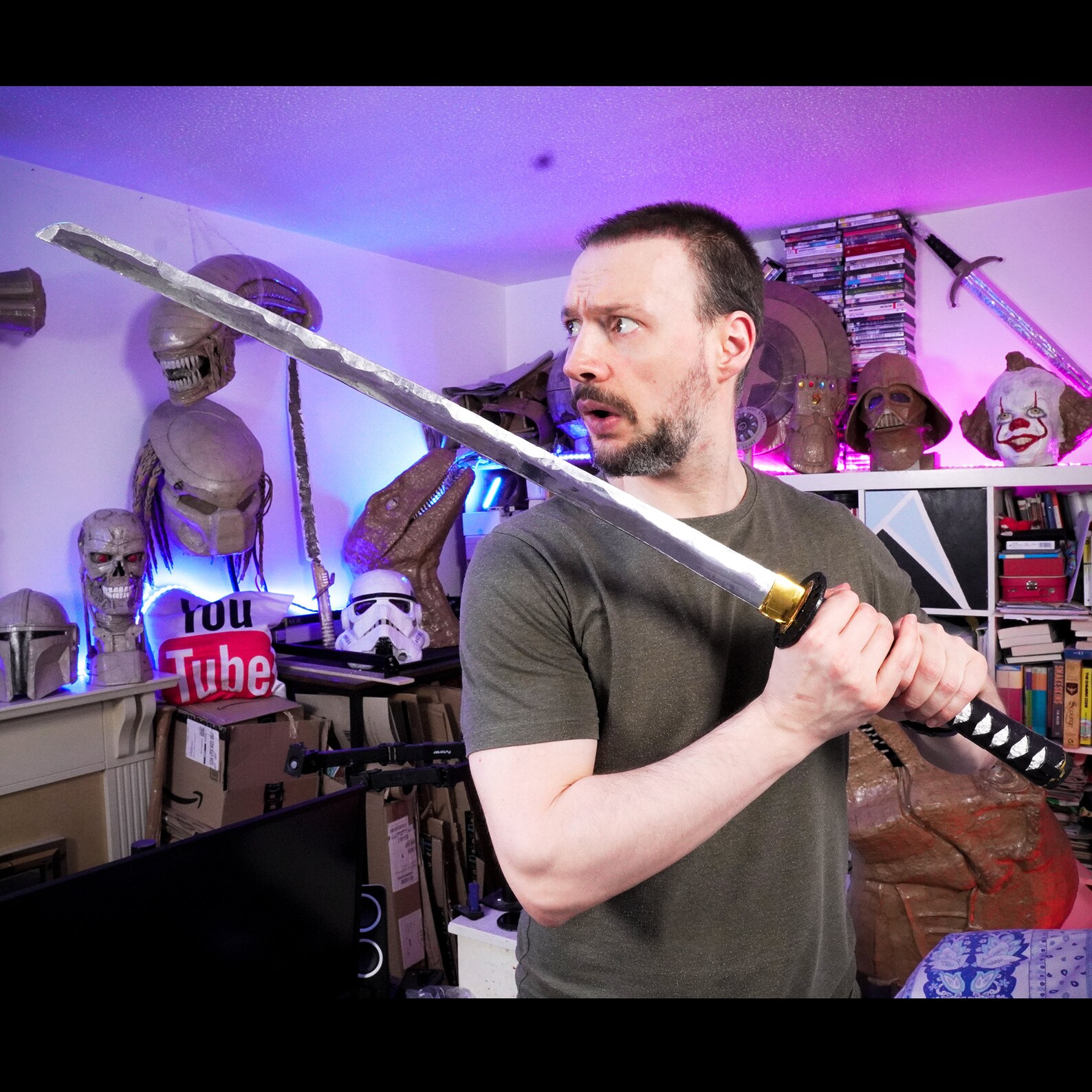 Kill Bill Katana Out of Cardboard TEMPLATES - Etsy