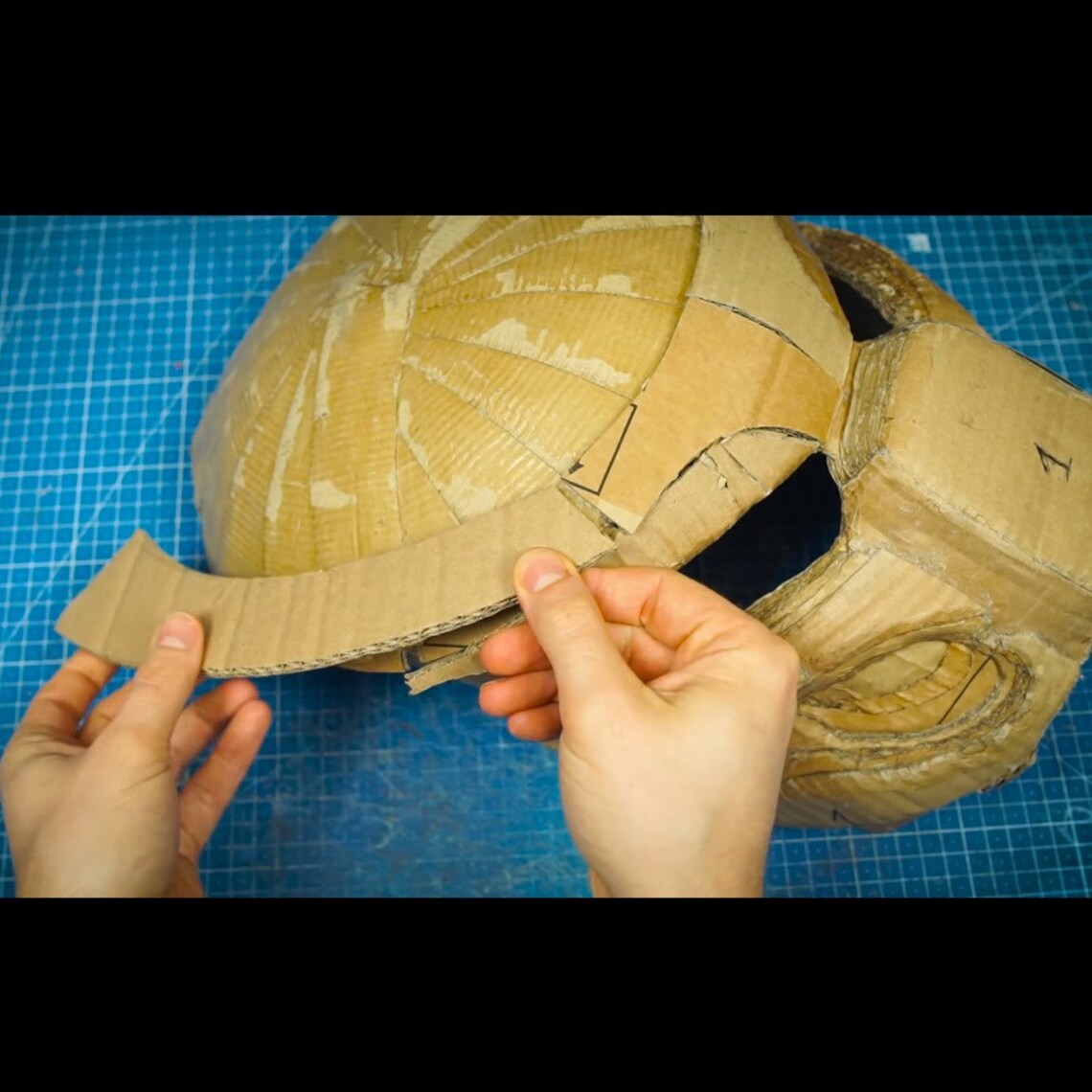 Predator Helmet Out of Cardboard TEMPLATES - Etsy