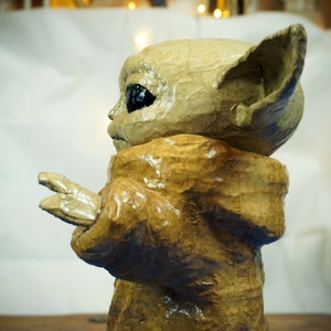 Baby Yoda (grogu) Out of Cardboard TEMPLATES - Etsy