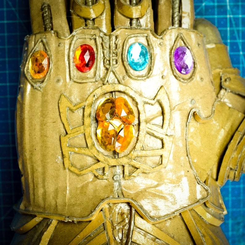 Infinity Gauntlet Out of Cardboard TEMPLATES - Etsy