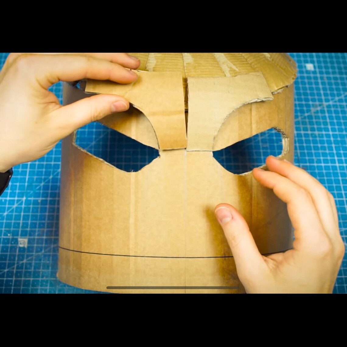 Predator Helmet Out of Cardboard TEMPLATES - Etsy