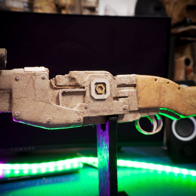 Mandalorian Rifle Out of Cardboard TEMPLATES - Etsy