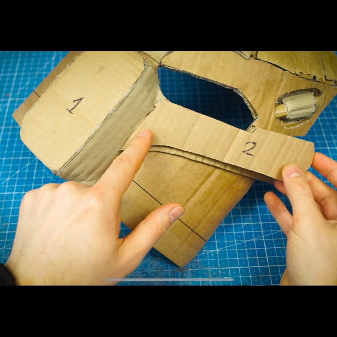 Predator Helmet Out of Cardboard TEMPLATES - Etsy