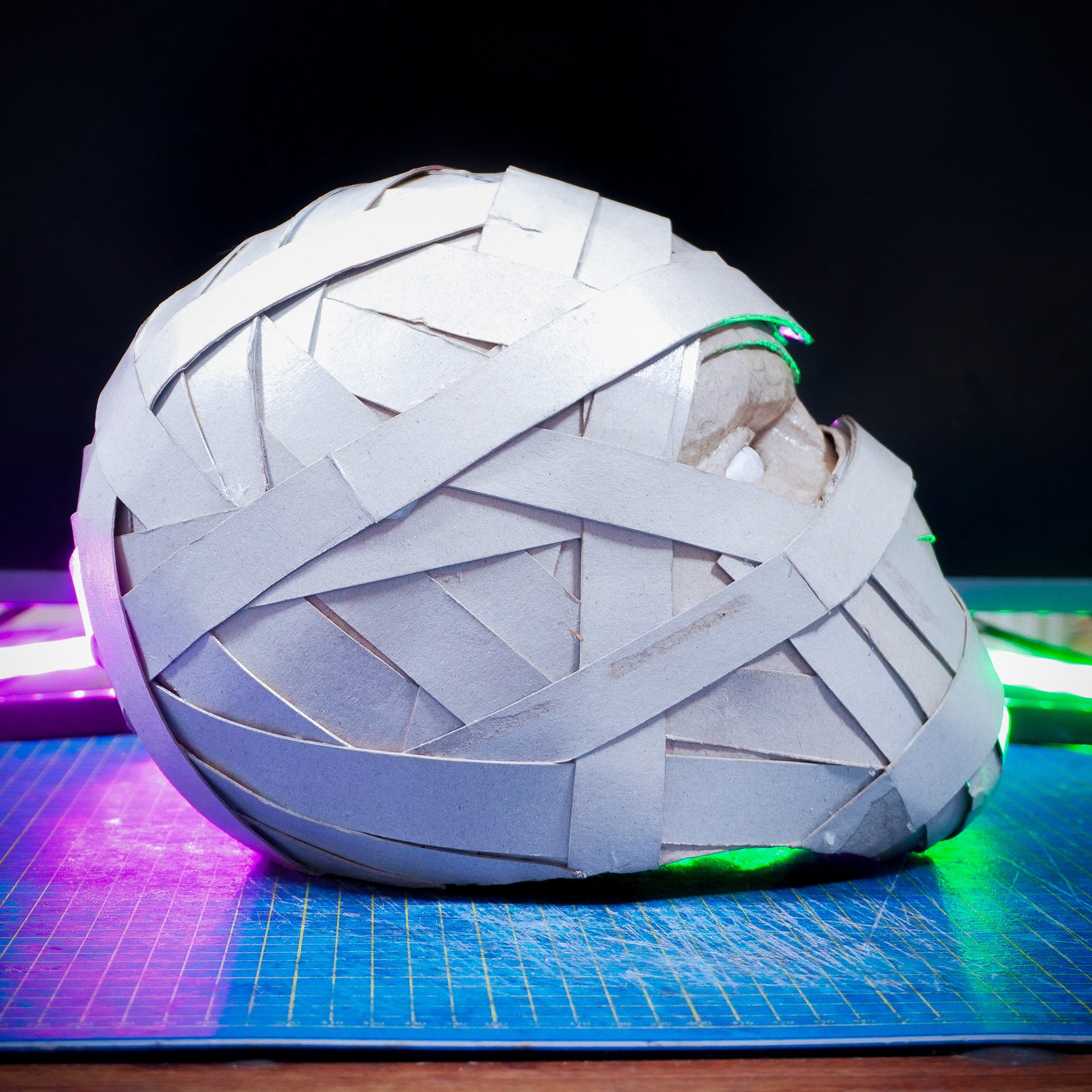 Moon Knight Mask Out of Cardboard TEMPLATES - Etsy