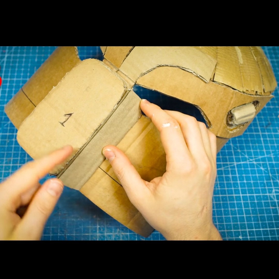 Predator Helmet Out of Cardboard TEMPLATES - Etsy