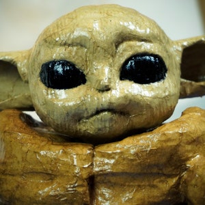 Baby Yoda (grogu) Out of Cardboard TEMPLATES - Etsy