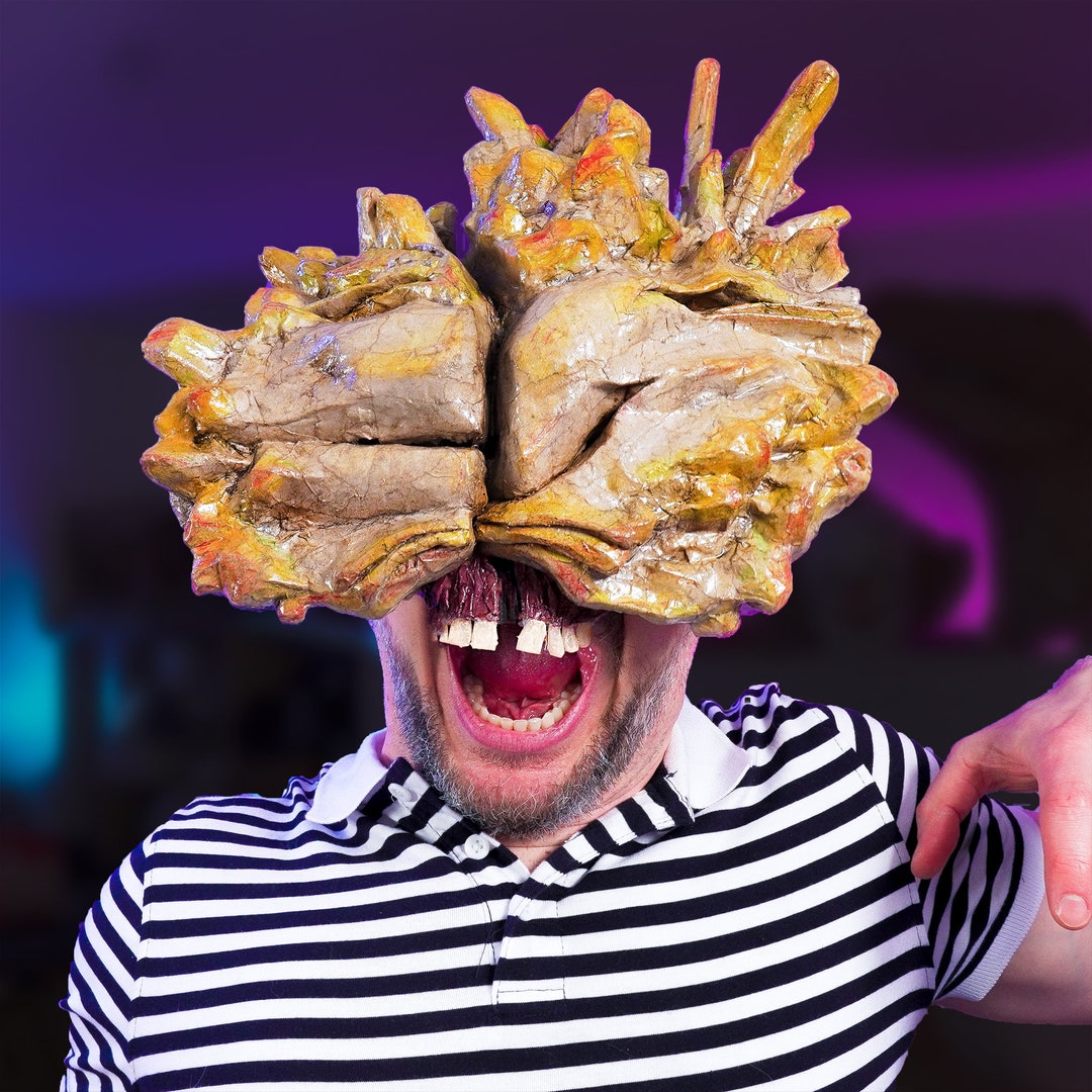 Clicker Mask Out of Cardboard TEMPLATES - Etsy