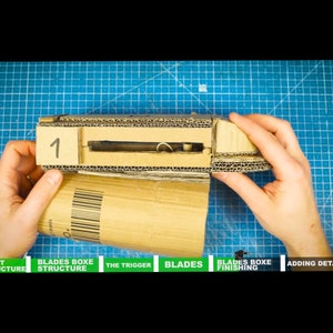 Predator Wrist Blades Out of Cardboard TEMPLATES - Etsy