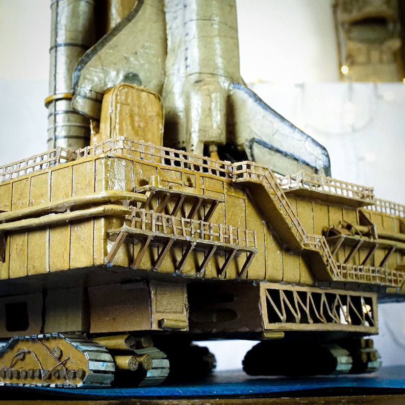 Space Shuttle of Cardboard TEMPLATES - Etsy