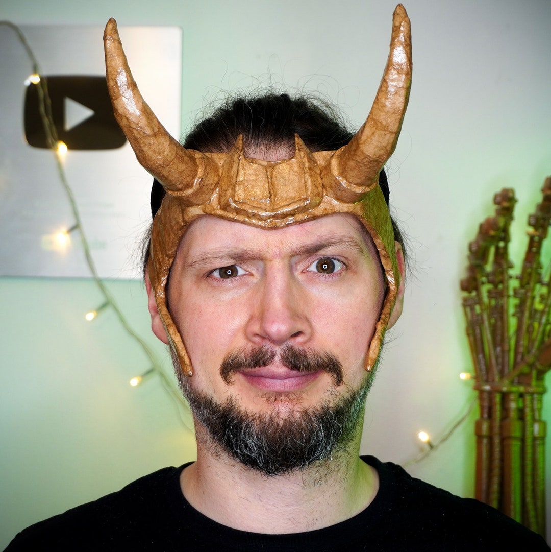 Loki Crown Out of Cardboard TEMPLATES - Etsy