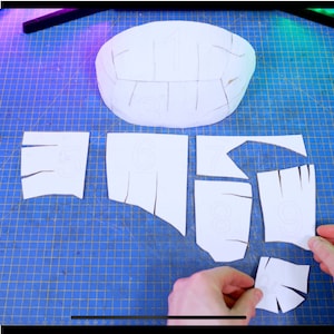 Moon Knight Mask Out of Cardboard TEMPLATES - Etsy