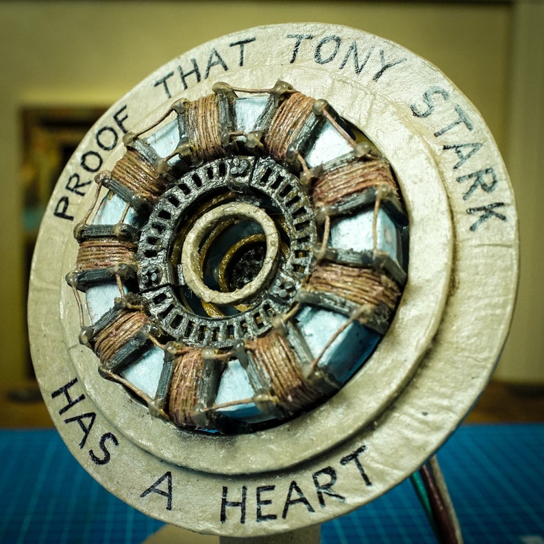 Arc Reactor Mk1 Out of Cardboard TEMPLATES - Etsy