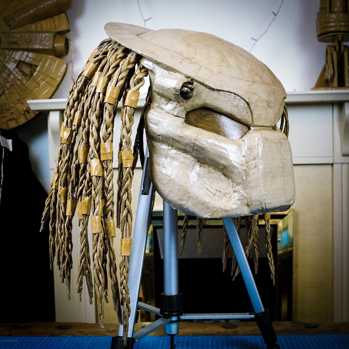 Predator Helmet Out of Cardboard TEMPLATES - Etsy