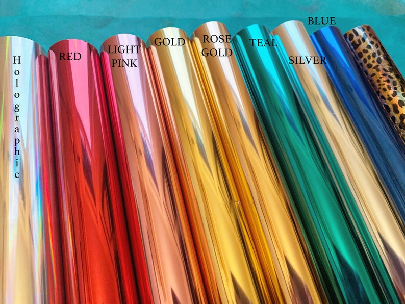 Personalised Foil Card, Choice of Text and Foil Colour, Create Your Own ...