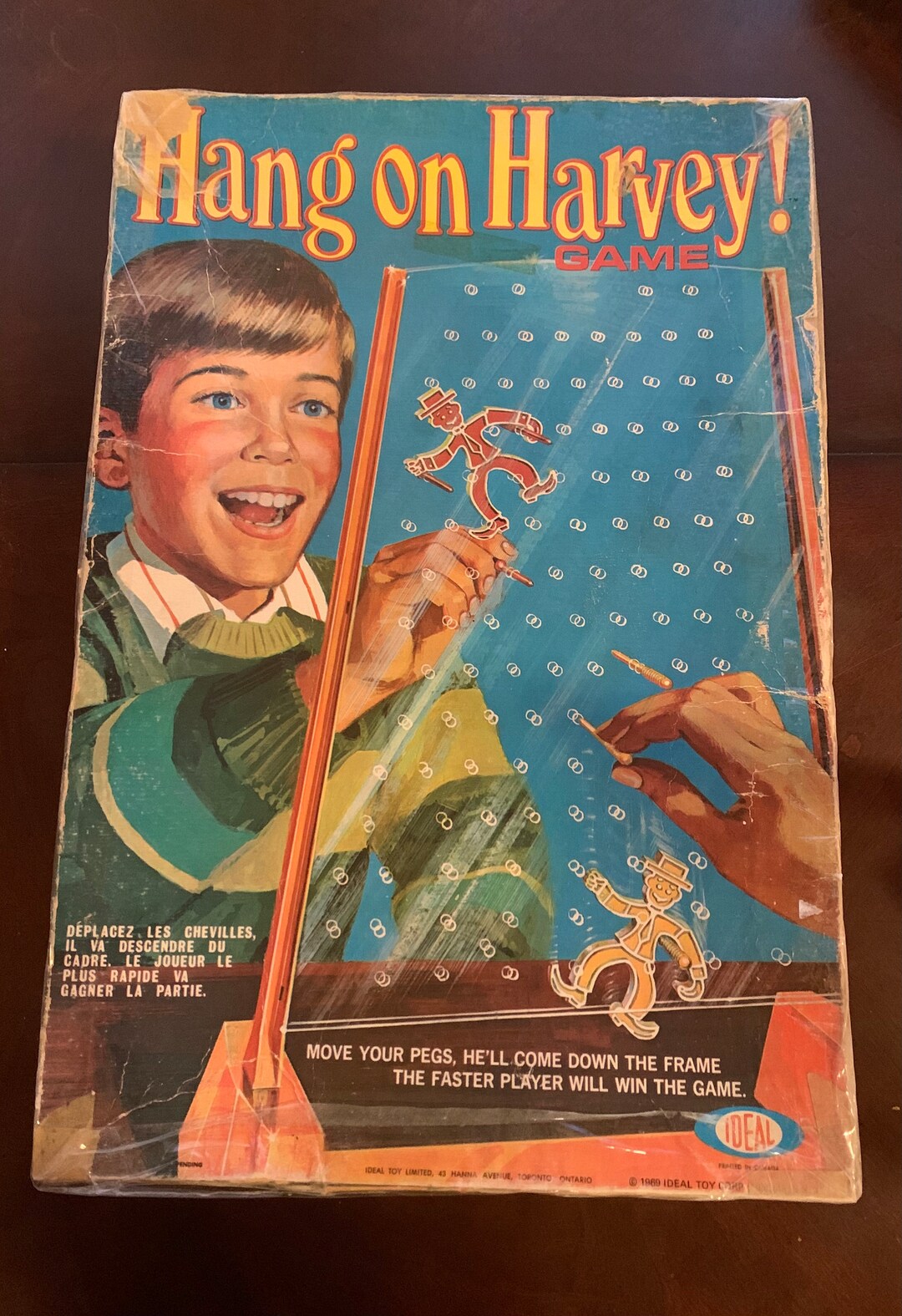 1969 Hang on Harvey Game - Etsy