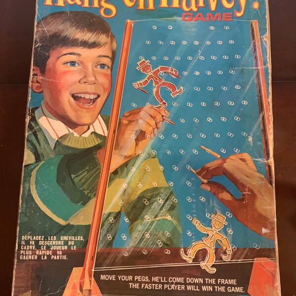 Hang on Harvey Game - Etsy