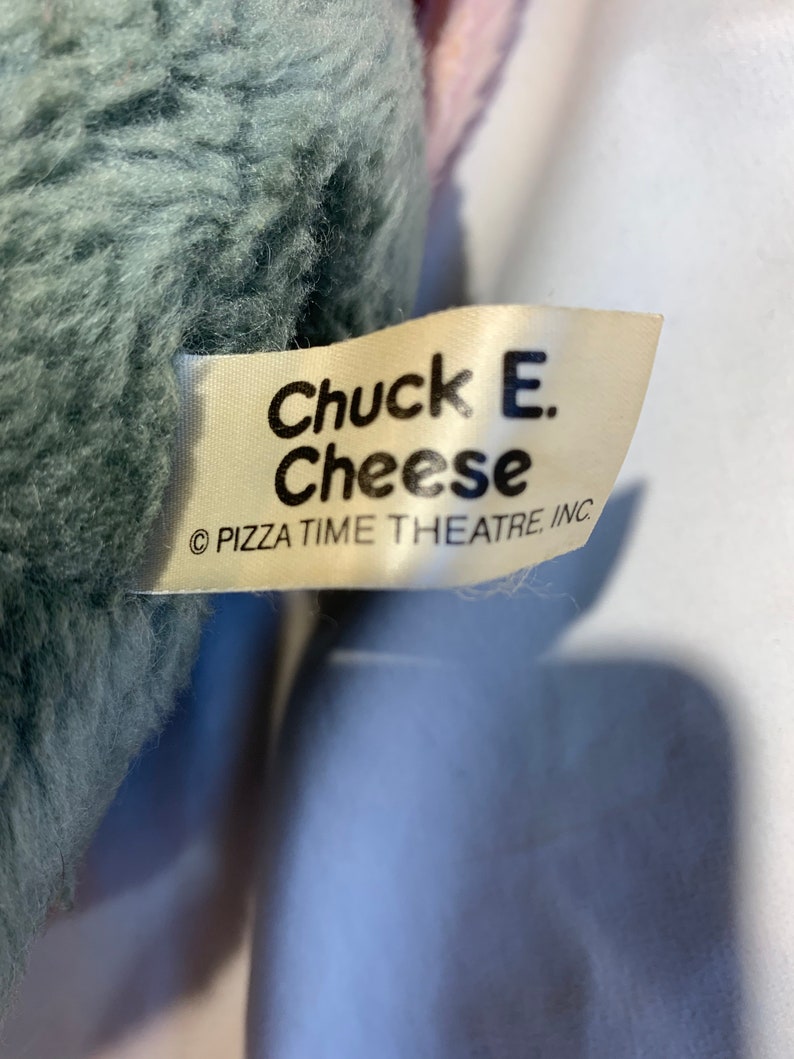 RARE 1980s Chuck E. Cheese Pizza Time Theatre Plush by California ...