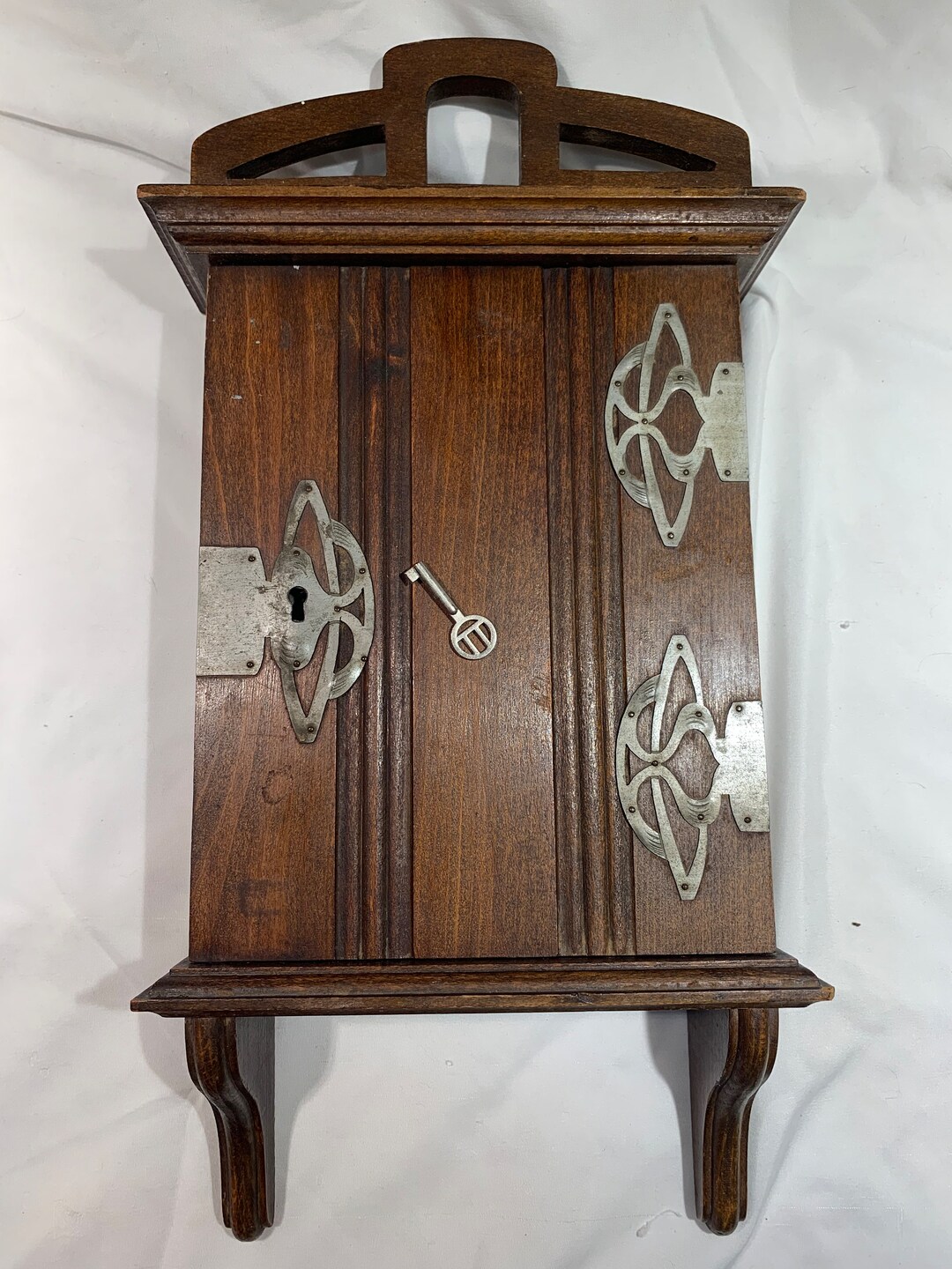 Vintage Medieval Style Locking Key Box/ Cabinet - Etsy