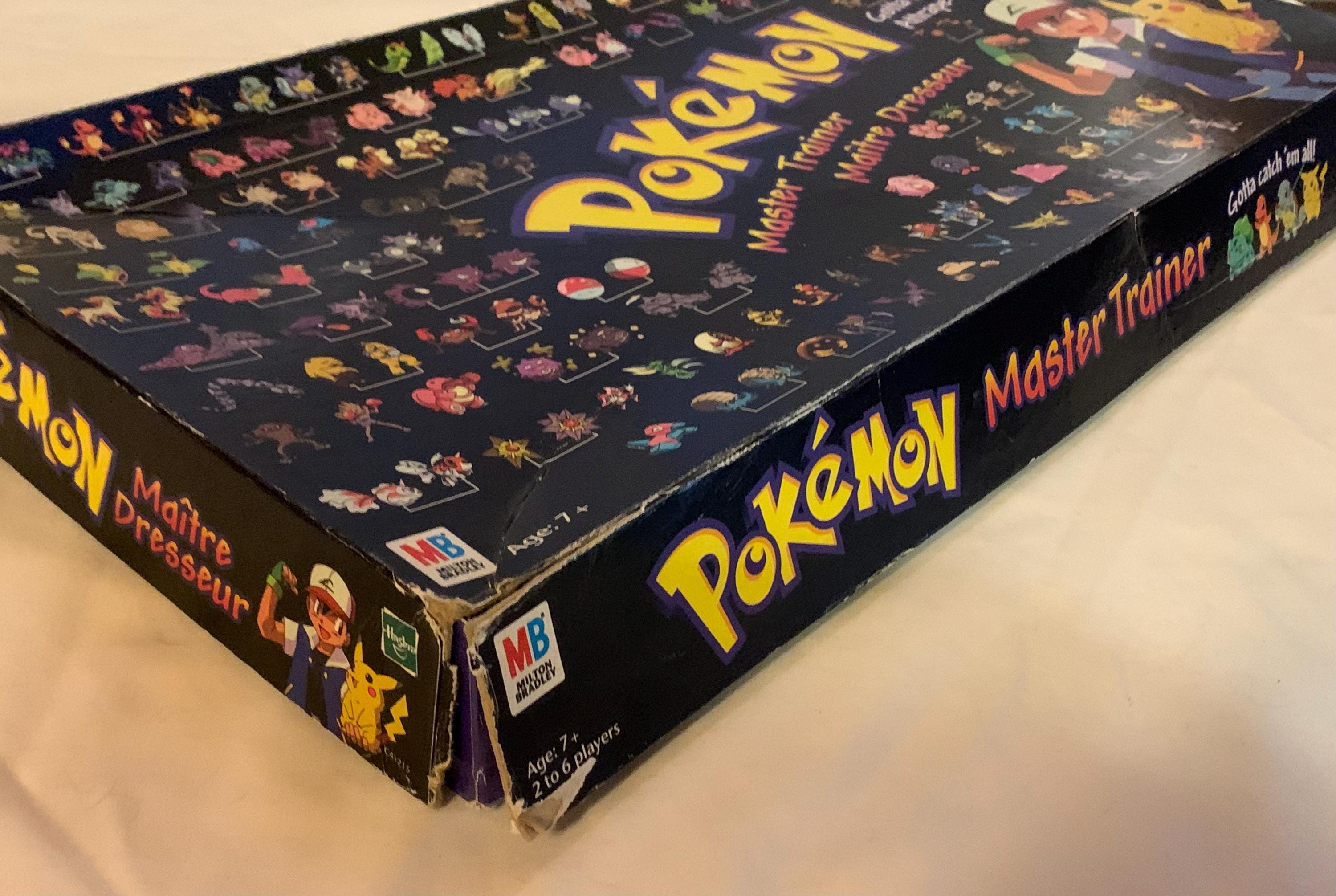 1999 POKÉMON Master Trainer Board Game by Milton Bradley - Etsy