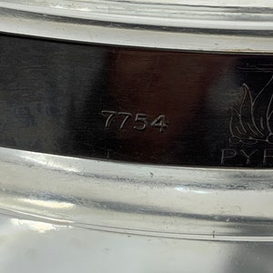 Vintage Pyrex 7754 B Flameware Glass Coffee Percolator Pot Complete 4 ...