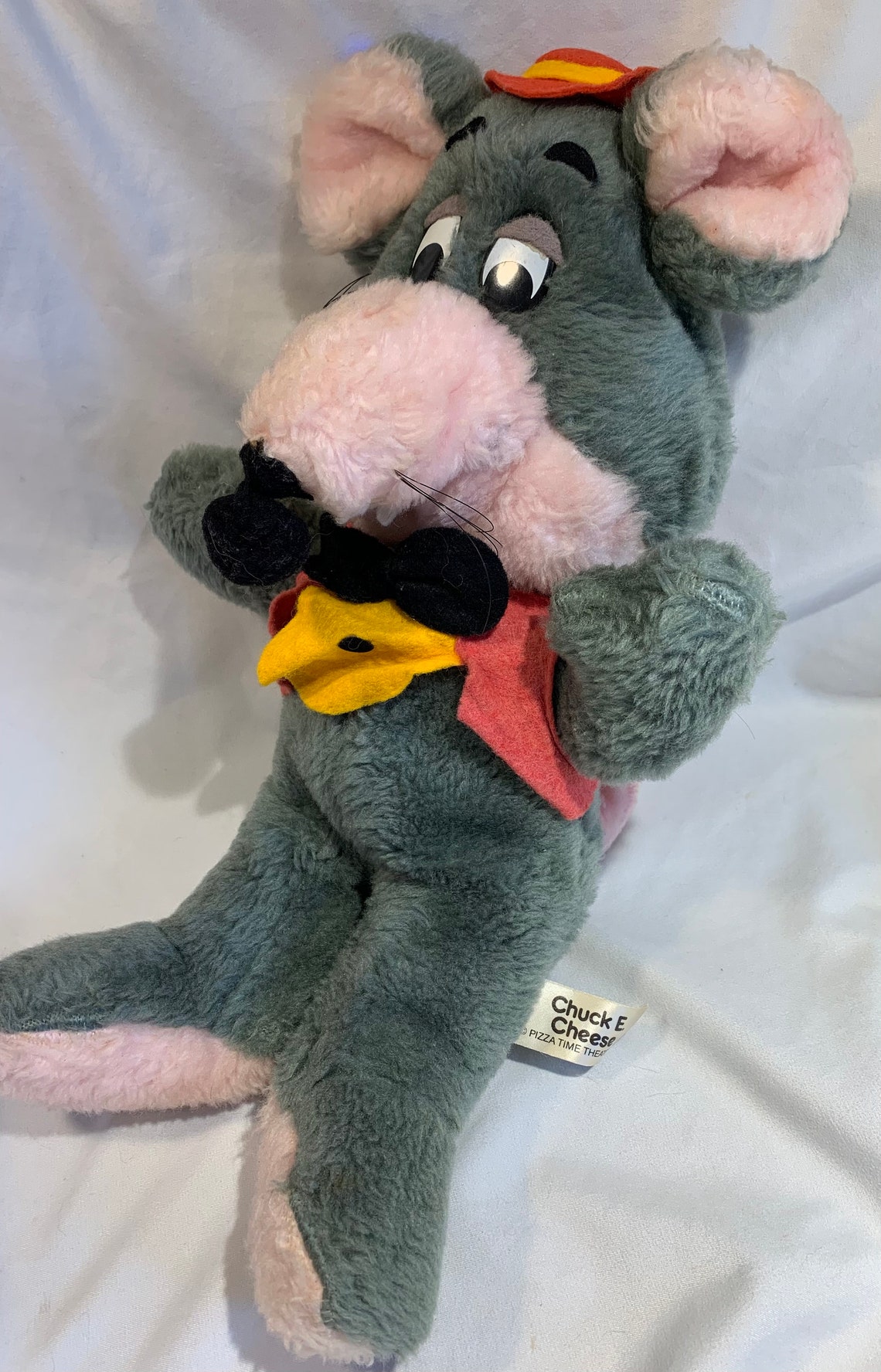 RARE 1980s Chuck E. Cheese Pizza Time Theatre Plush by California ...