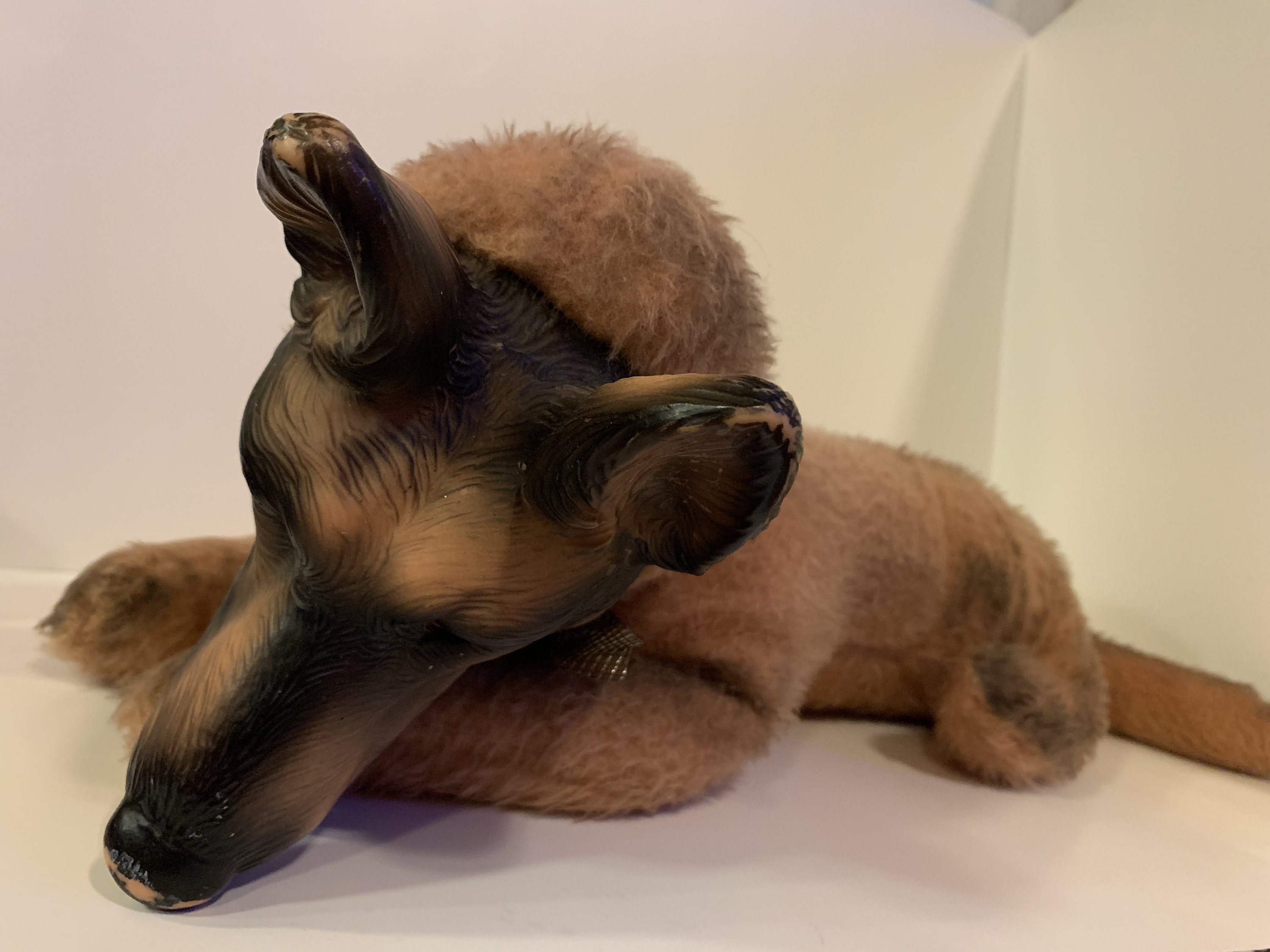 1967 My Toy Plush Pal Rubber Face German Shepherd Dog - Etsy