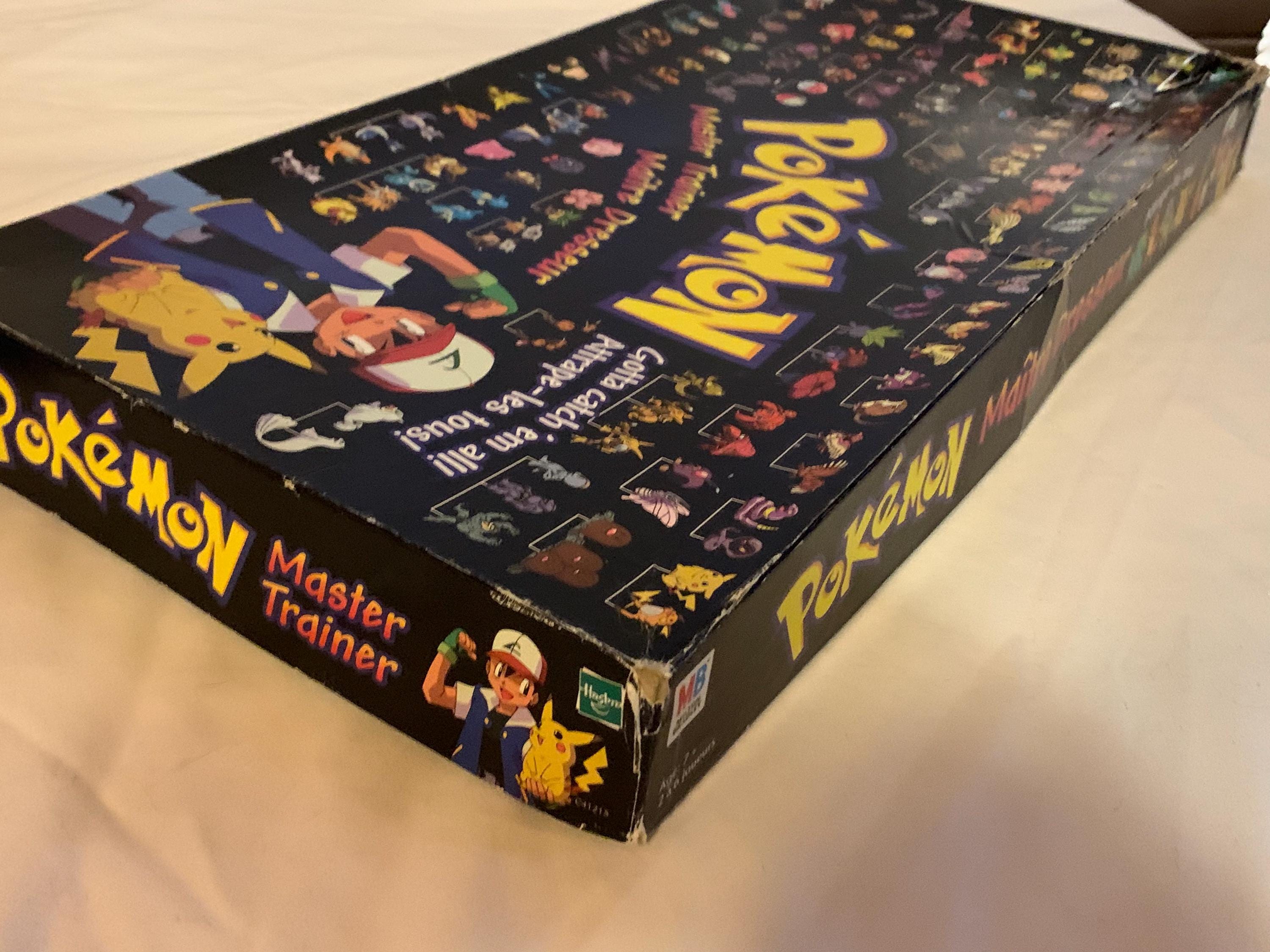1999 POKÉMON Master Trainer Board Game by Milton Bradley - Etsy