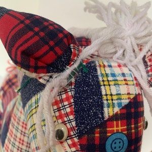 Patchwork Pattern Plush Horse/ Pony - Etsy