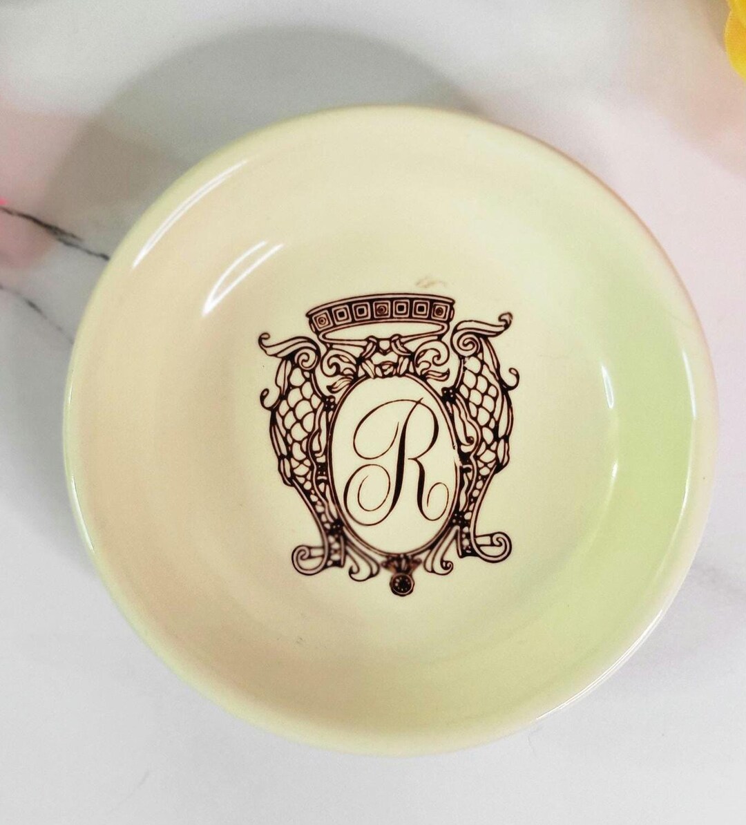 Vintage NYC Regency Hotel Butter Pat Dish - by Hall China Company - 3. ...