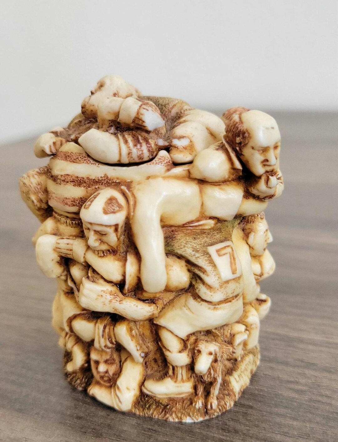 Resin Rugby Caricature SIAB England Surprise in A Box, Trinket Box - Etsy