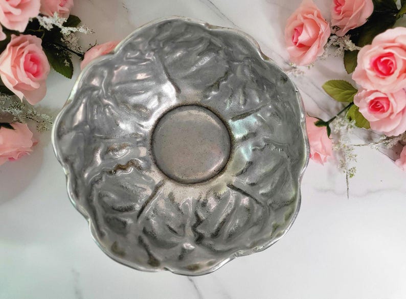 Vintage Large Cast Aluminum Cabbage Head Bowl - 11.5" - Etsy