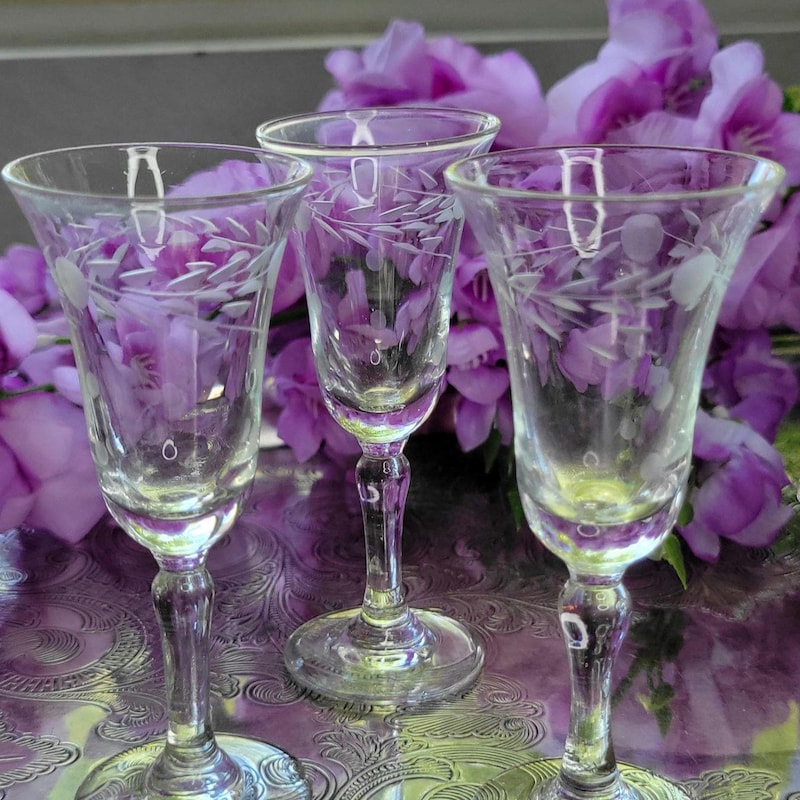 Cordial Glasses - Etsy
