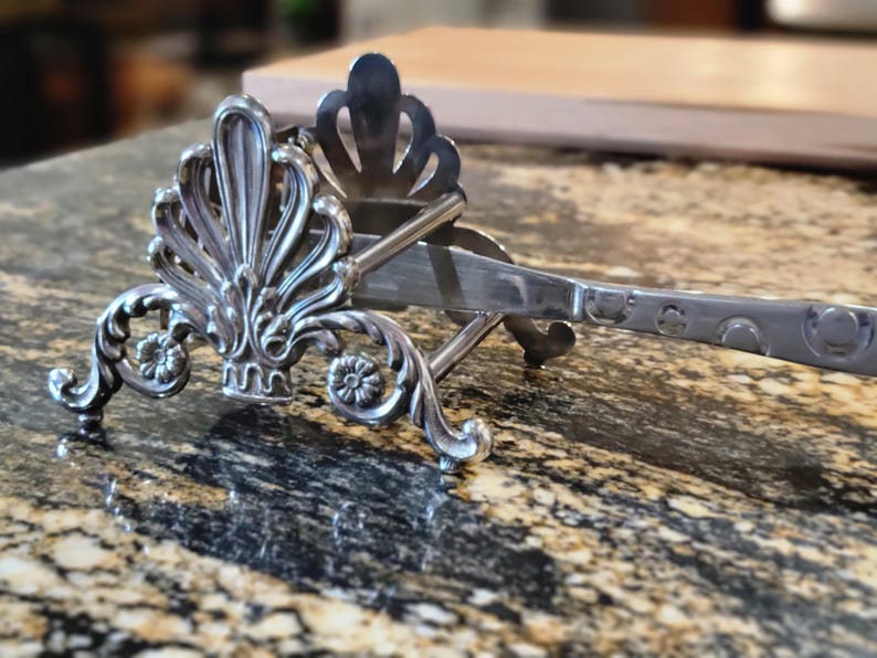 Vintage Buffet Silverplate Knife Holder, Made in Italy - Etsy