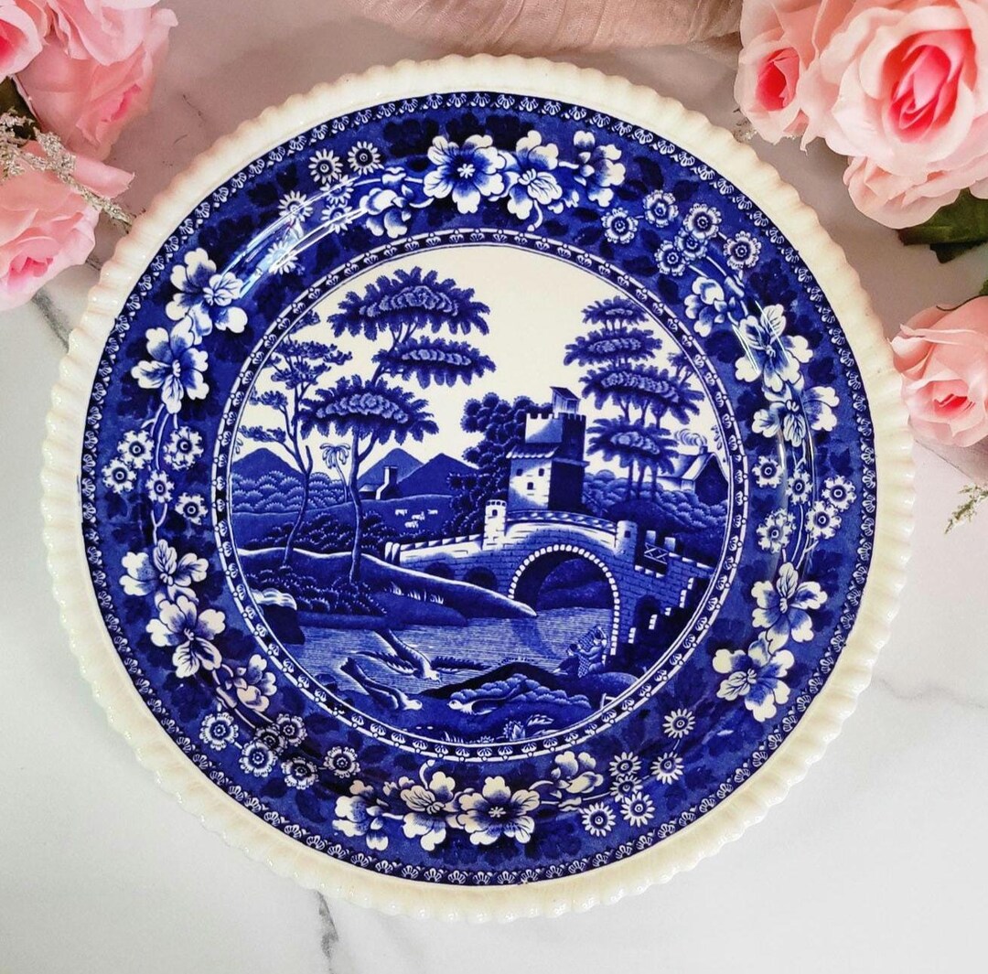 Vintage 'spode's Tower' Chop Plate- by Copeland - 12.75" - Etsy