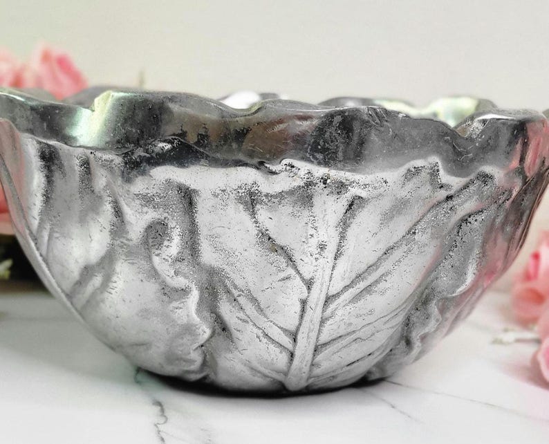 Vintage Large Cast Aluminum Cabbage Head Bowl - 11.5" - Etsy
