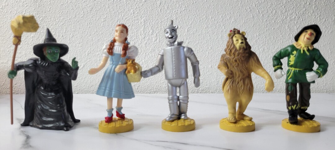 Vintage Wizard of Oz Collectible Figurines Set of 5 - Etsy